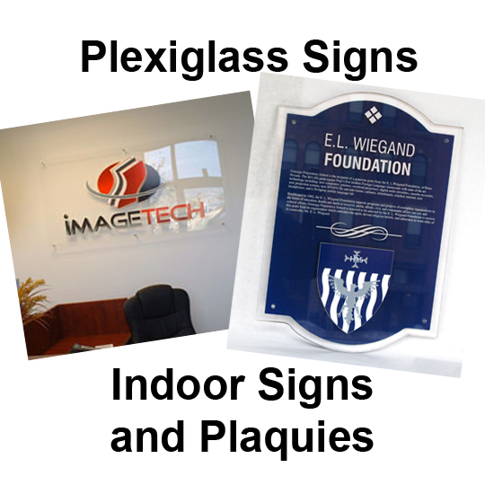 Plexiglass Signs - Instant Sign Factory